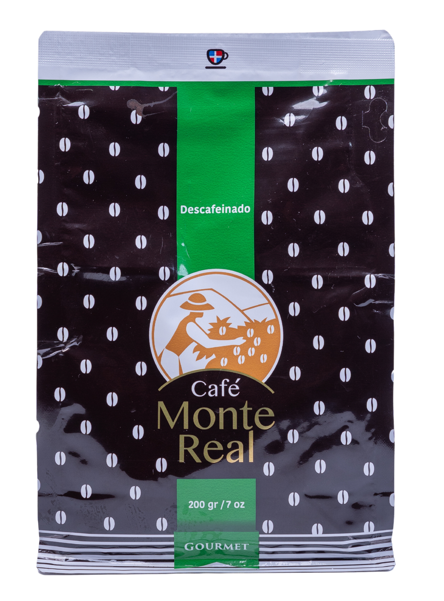 MONTE REAL - DECAF ARABICA GOURMET COFFEE, FLAVORED GROUND COFFEE, FRE ...